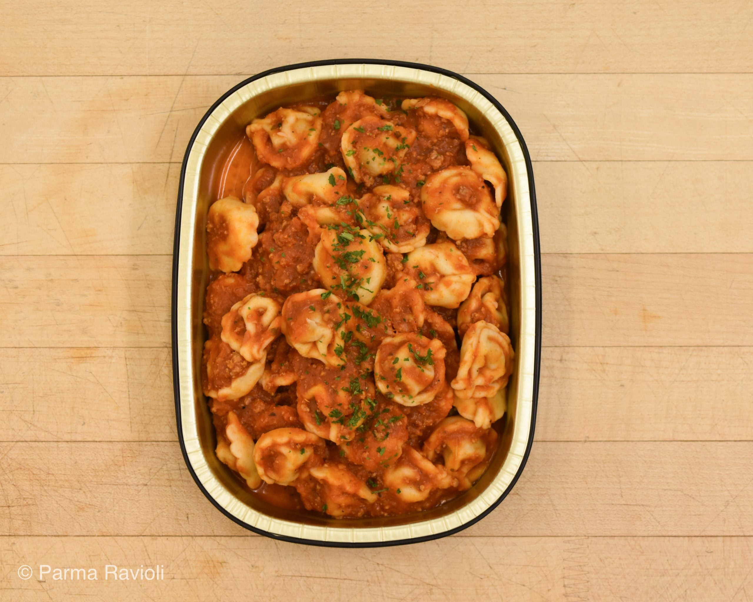 Meat Tortellini in Meat Sauce – Parma Ravioli
