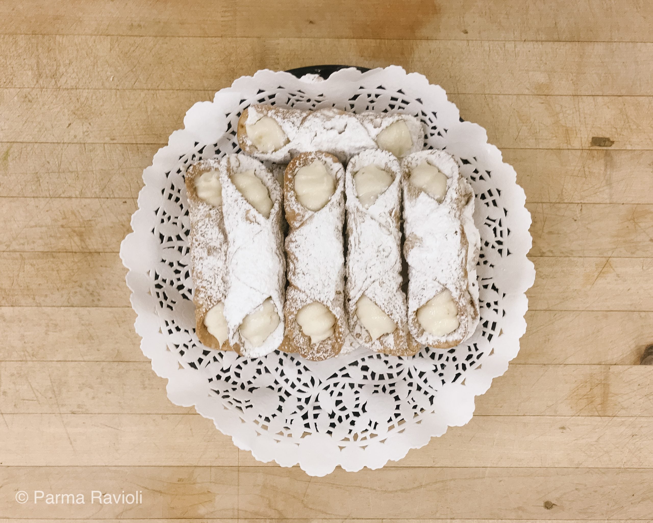 Half a Dozen Plain Cannoli – Parma Ravioli